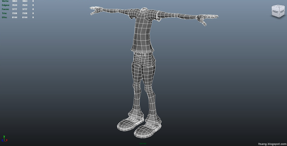 Leo Tsang Cg Arts And Animation Maya Character Workshop 01