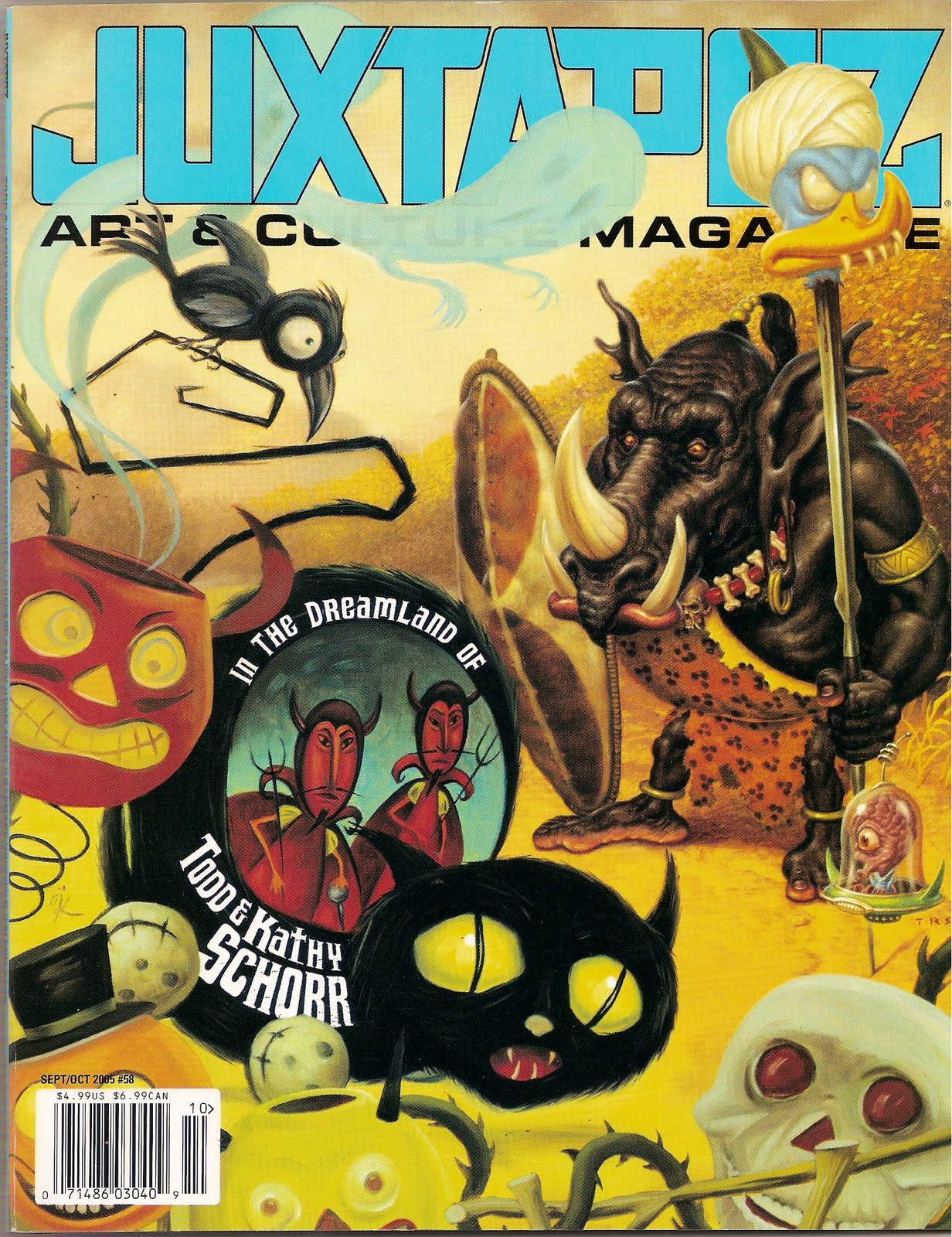 LOS VALIENTES DUERMEN SOLOS: JUXTAPOZ MAGAZINE