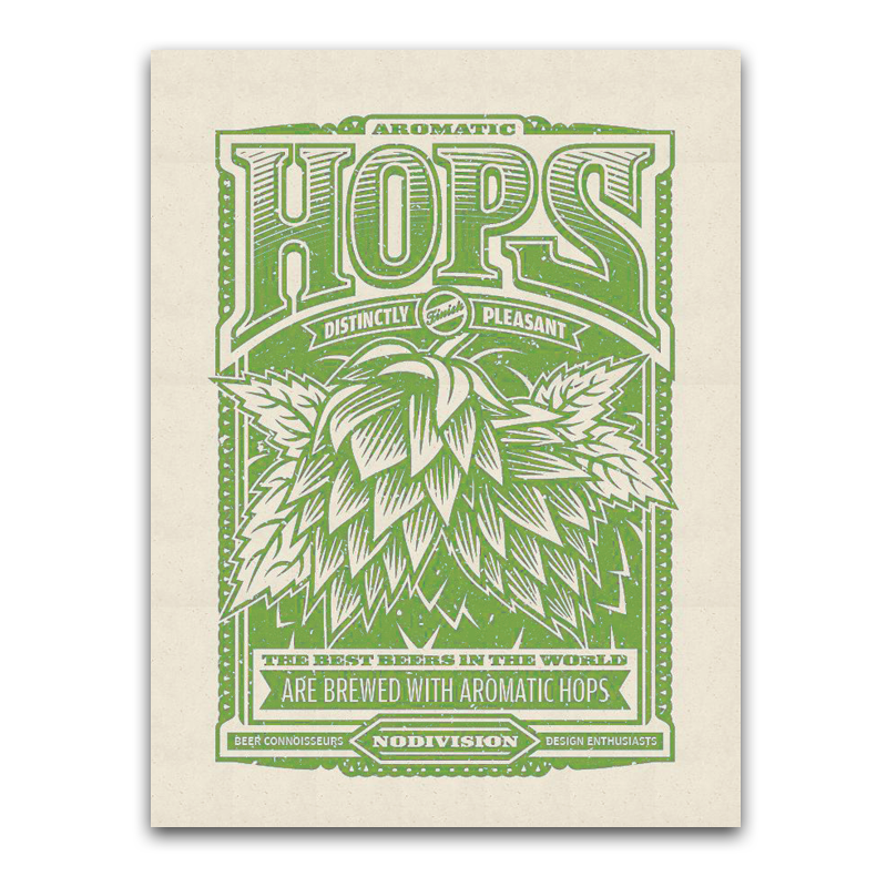 Beer Hops Poster at Matthew Tindal blog