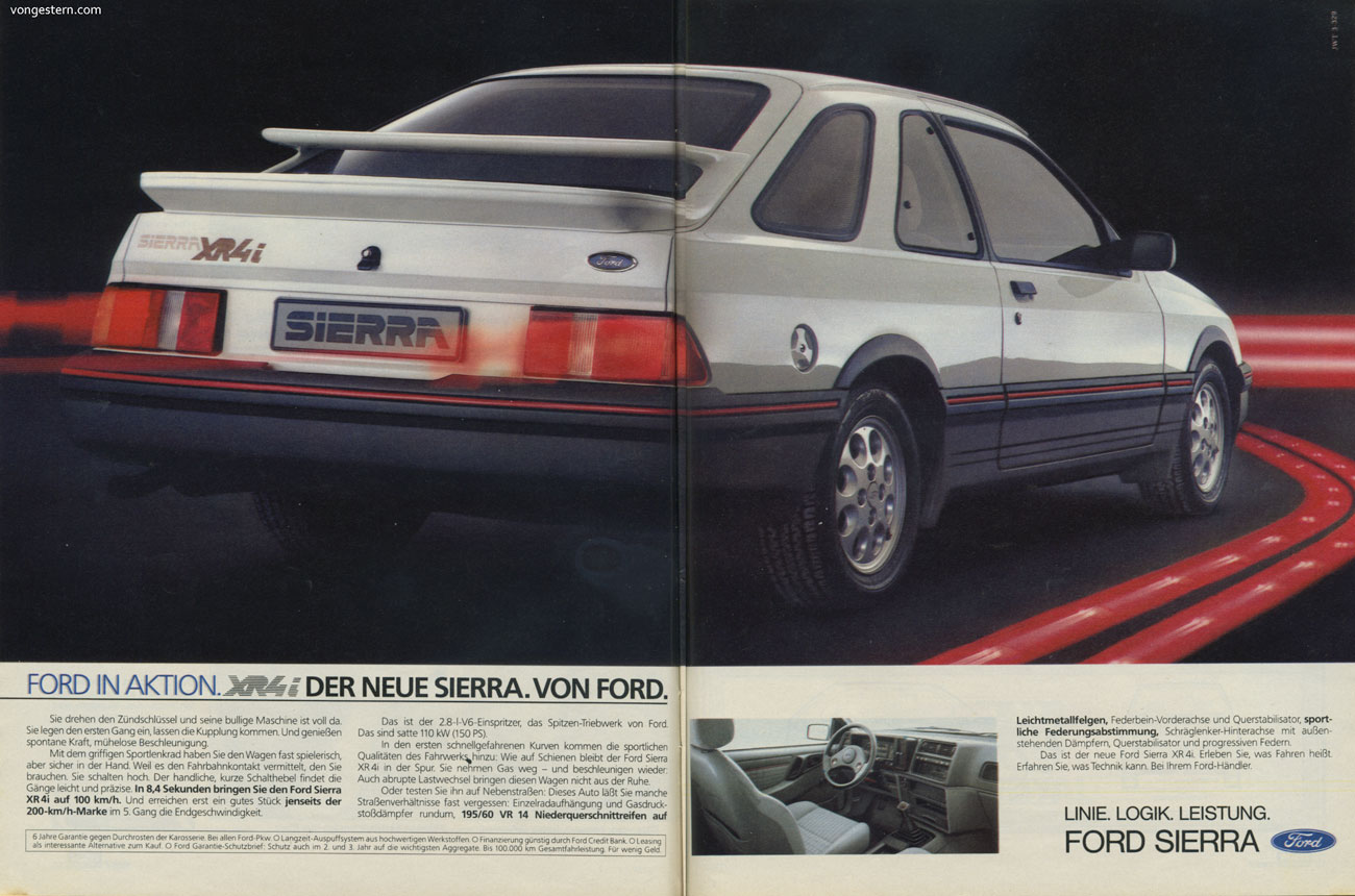 vongestern Blog: 20 Werbungen Auto & Autozubehör 1983