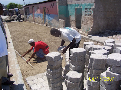 Cite Soleil Children: April Pictures: Cleaning up, Haitian Police Cheif ...
