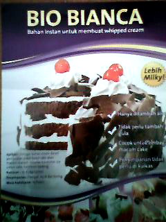 BIO BIANCA ( WHIPPED CREAM ) ~ EL-Manna Vincelindo Jaya