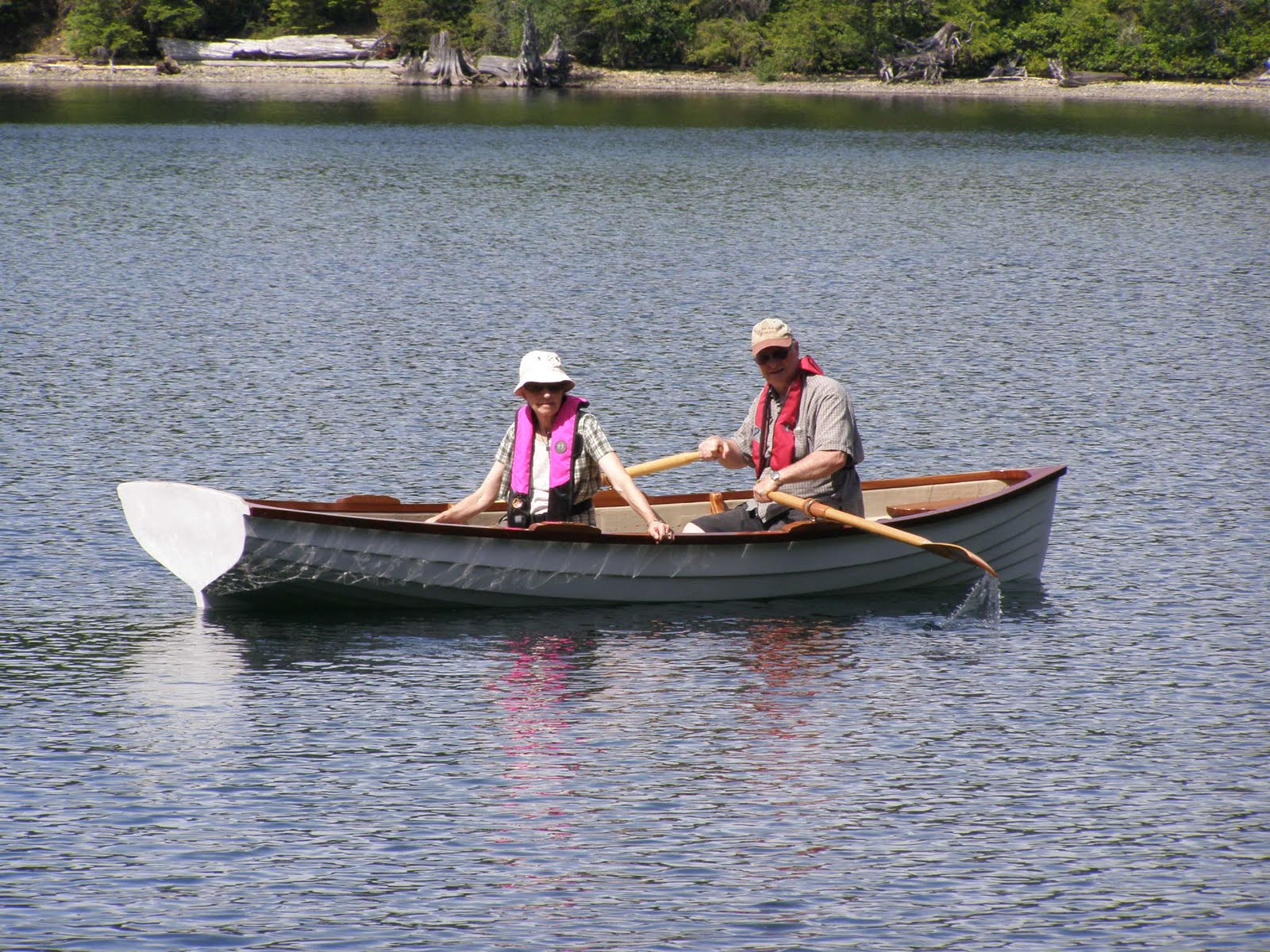 Hilmark Boats Blog: fibreglass copy of our Tyee row boat