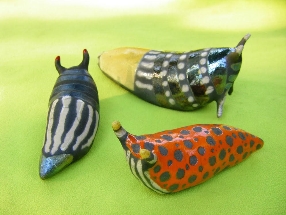 Sian Alexander Ceramic: Bugs and Slugs