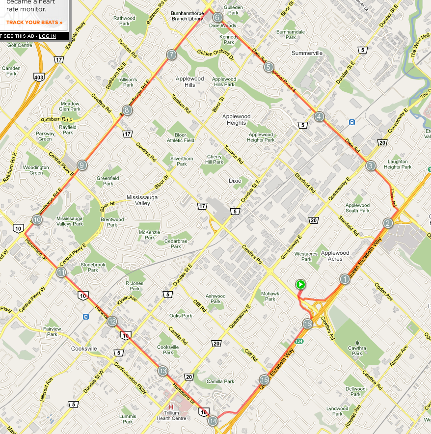 Running Man Wannabe 16 Km 10 Miles 