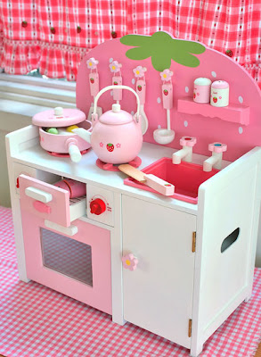 Kawaii Japan: Kawaii Play House Strawberry Kitchen Pink Girly Japan