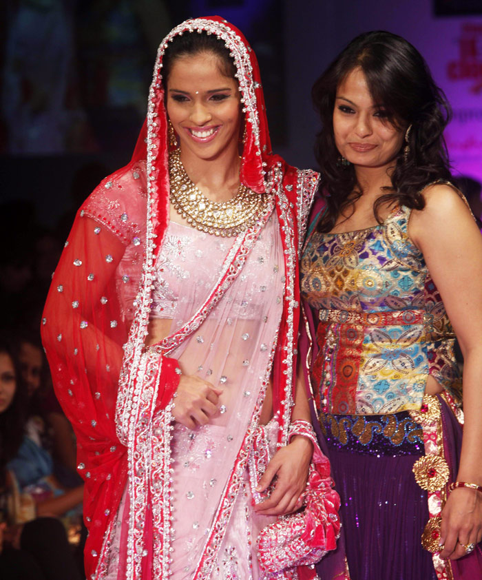 Saina Nehwal Ramp Walk