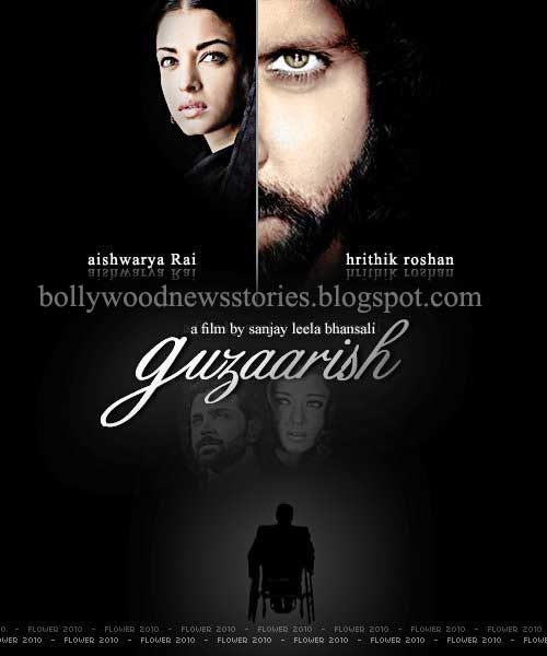 Latest News: First Look Poster of Guzaarish Starring Hrithik Roshan and ...