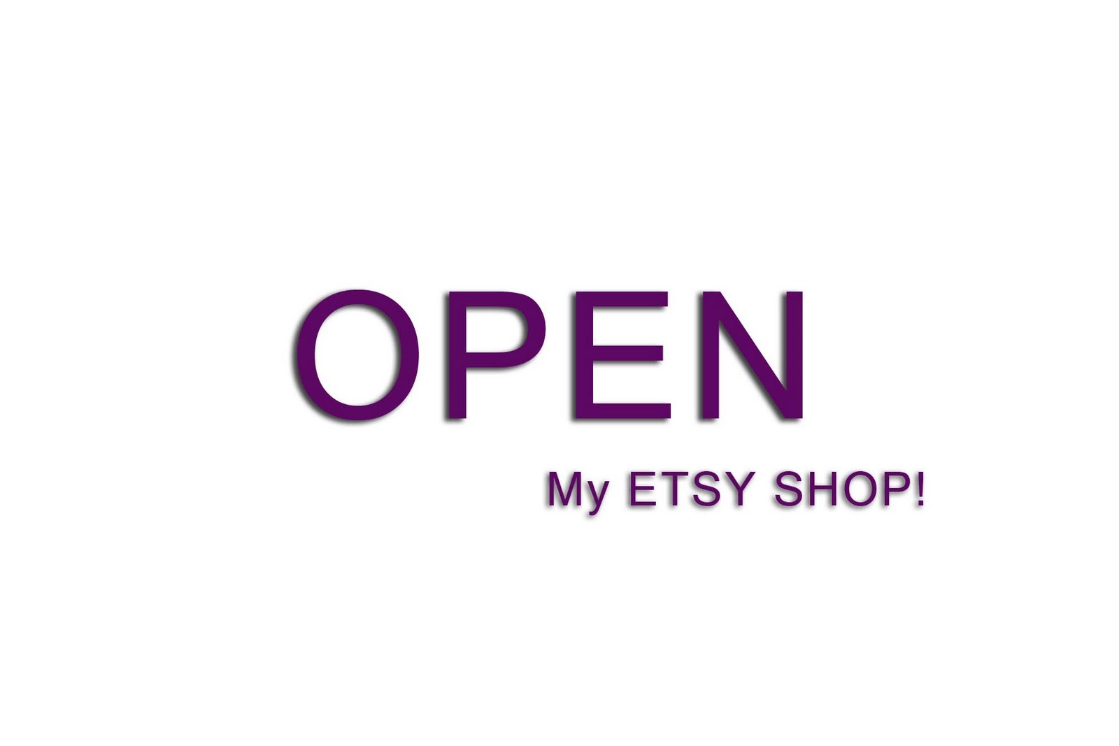 Now Open my ETSY Shop!!
