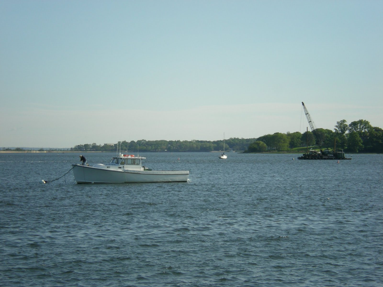 Jarvis House: The Nantucket is Finally at Sea! Towed by a Tugboat to Boston