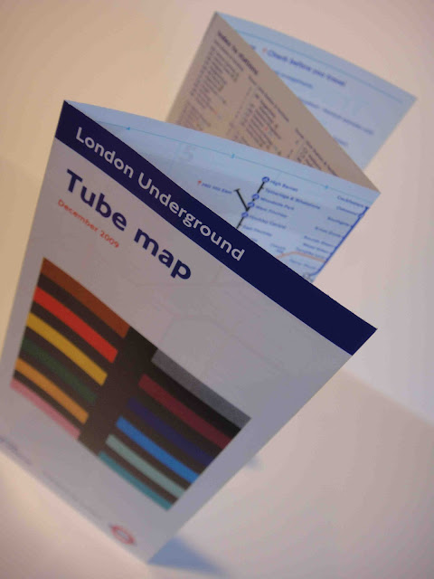 accordion publications: Tube Maps, London Underground, 2009-2010, UK