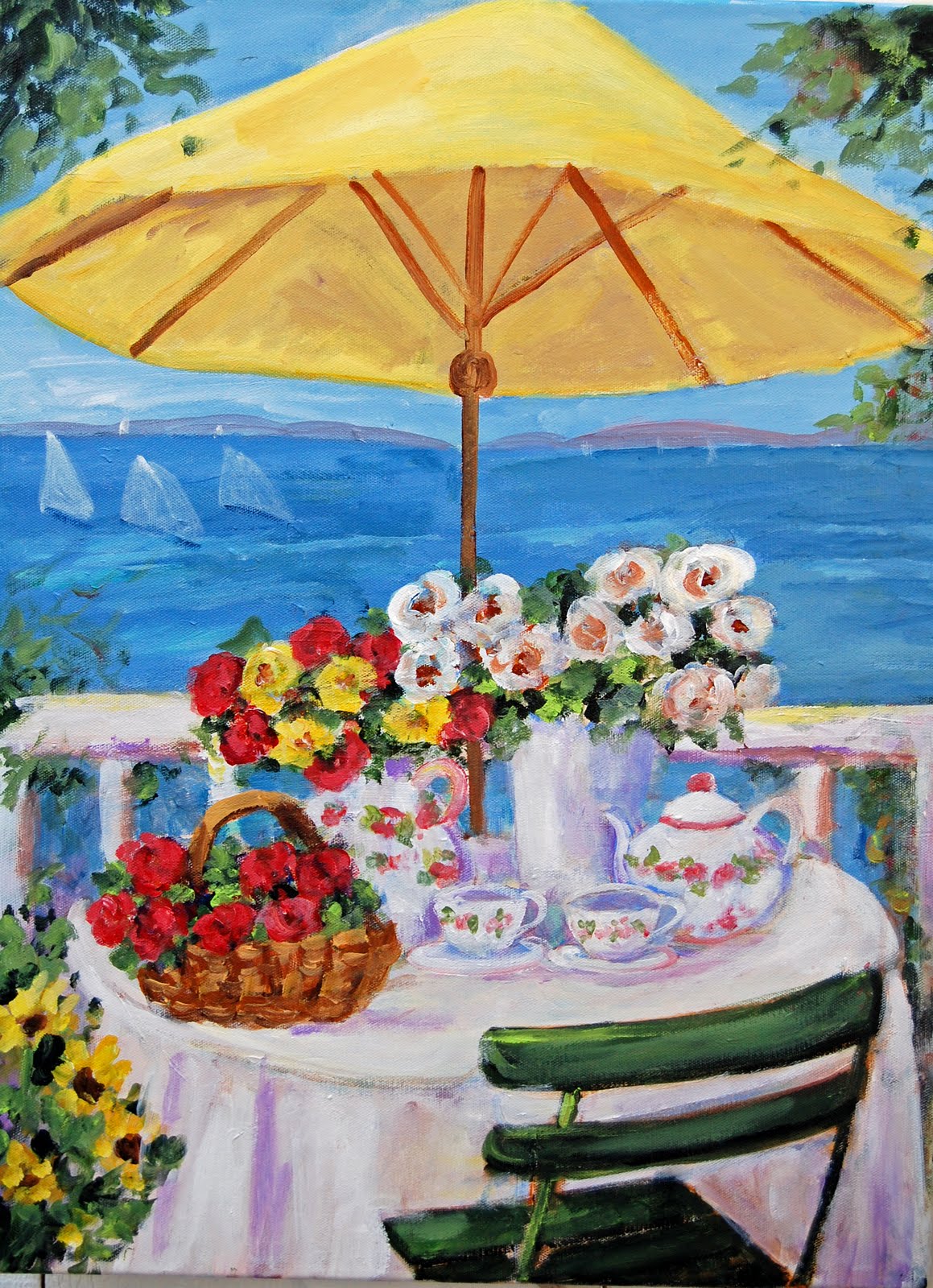 My Painted Garden: Balboa Island Art Walk