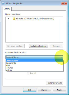 Help Me How To..: Organise Files Using Libraries in Windows 7
