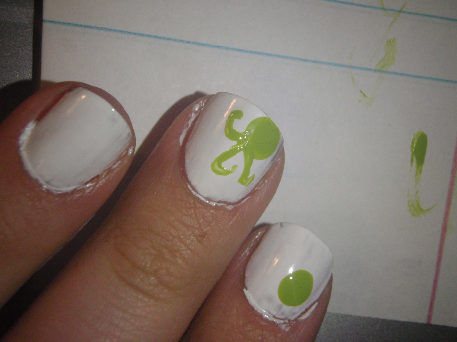 Always Look Cute: Paper Source Sunday - Octopus Nails!