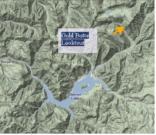 Oregon Trails -- Hiking and Backpacking: Gold Butte Lookout Rental