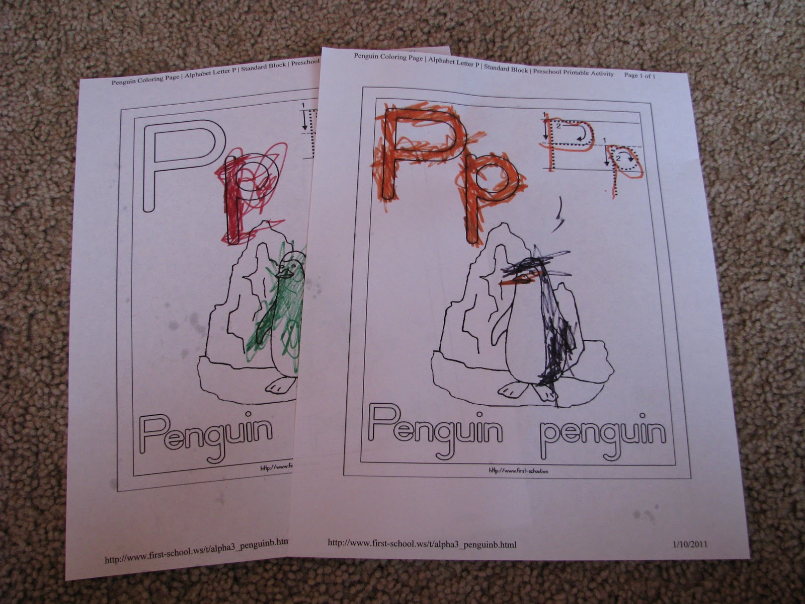 Mommy's Little Helper: "P" is for Penguin