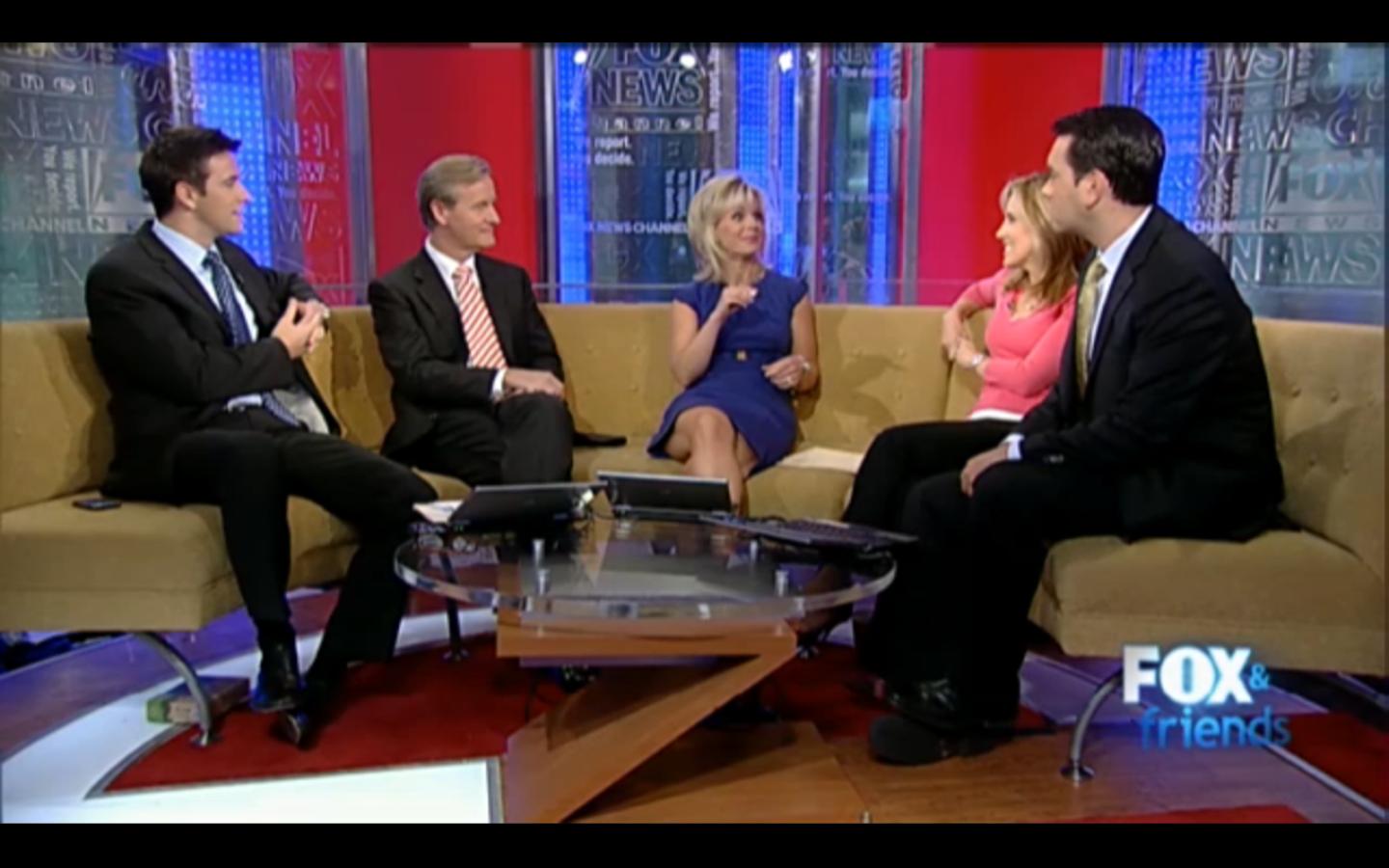 Reporter101 Blogspot: UK Morning Show and Fox News Fox and Friends caps.