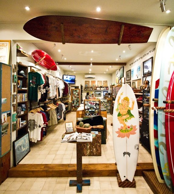 Drifter surf shop in Bali | Brad Gerlach's Personal Blog