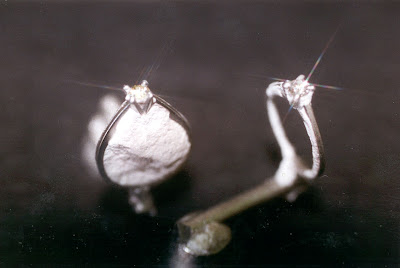 Casting Diamonds Into Platinum "Stone In Place"