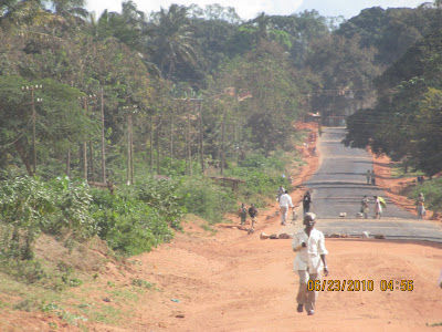 yanayotokea: ROAD CONSTRUCTION IN NEWALA