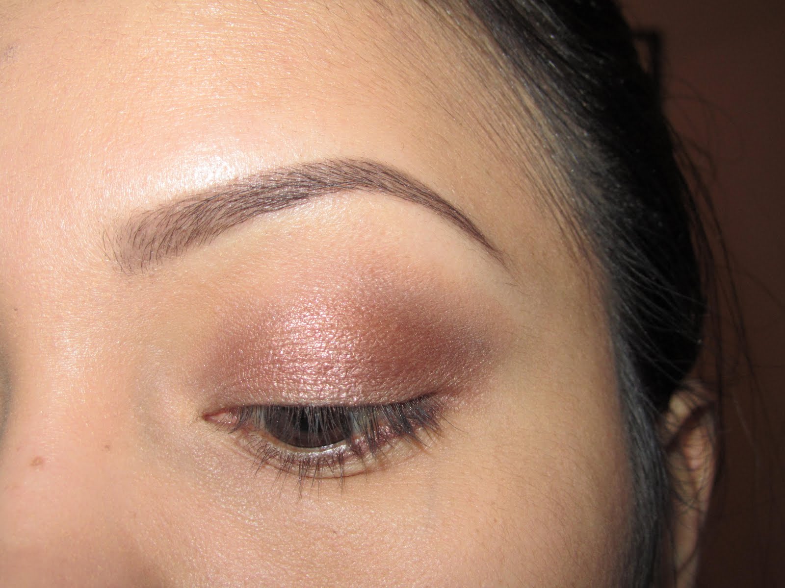 All About Beauty and More: Bronze Copper eye look