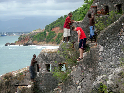 Haiti-as way opens....: Rival Beach and Fort Picolet