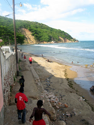 Haiti-as way opens....: Rival Beach and Fort Picolet