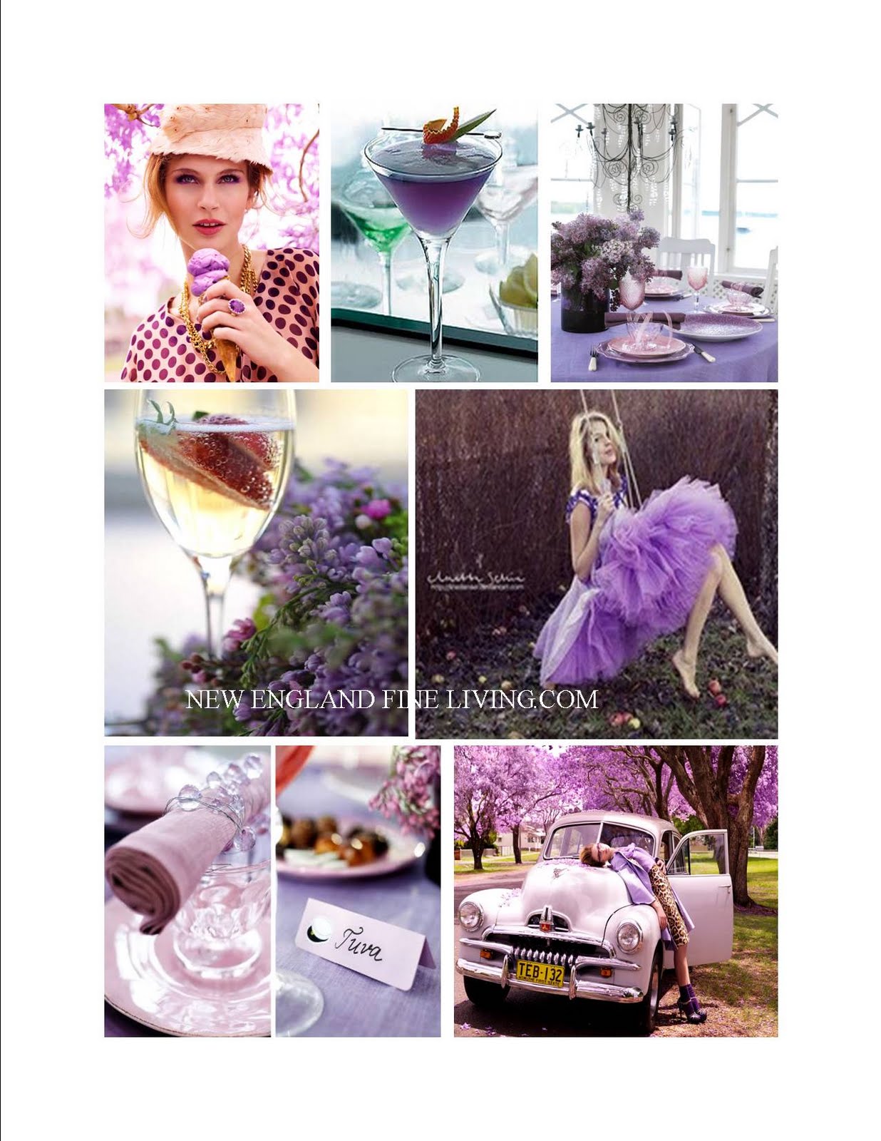 The Fine Living Muse : Purple Party Theme Ideas