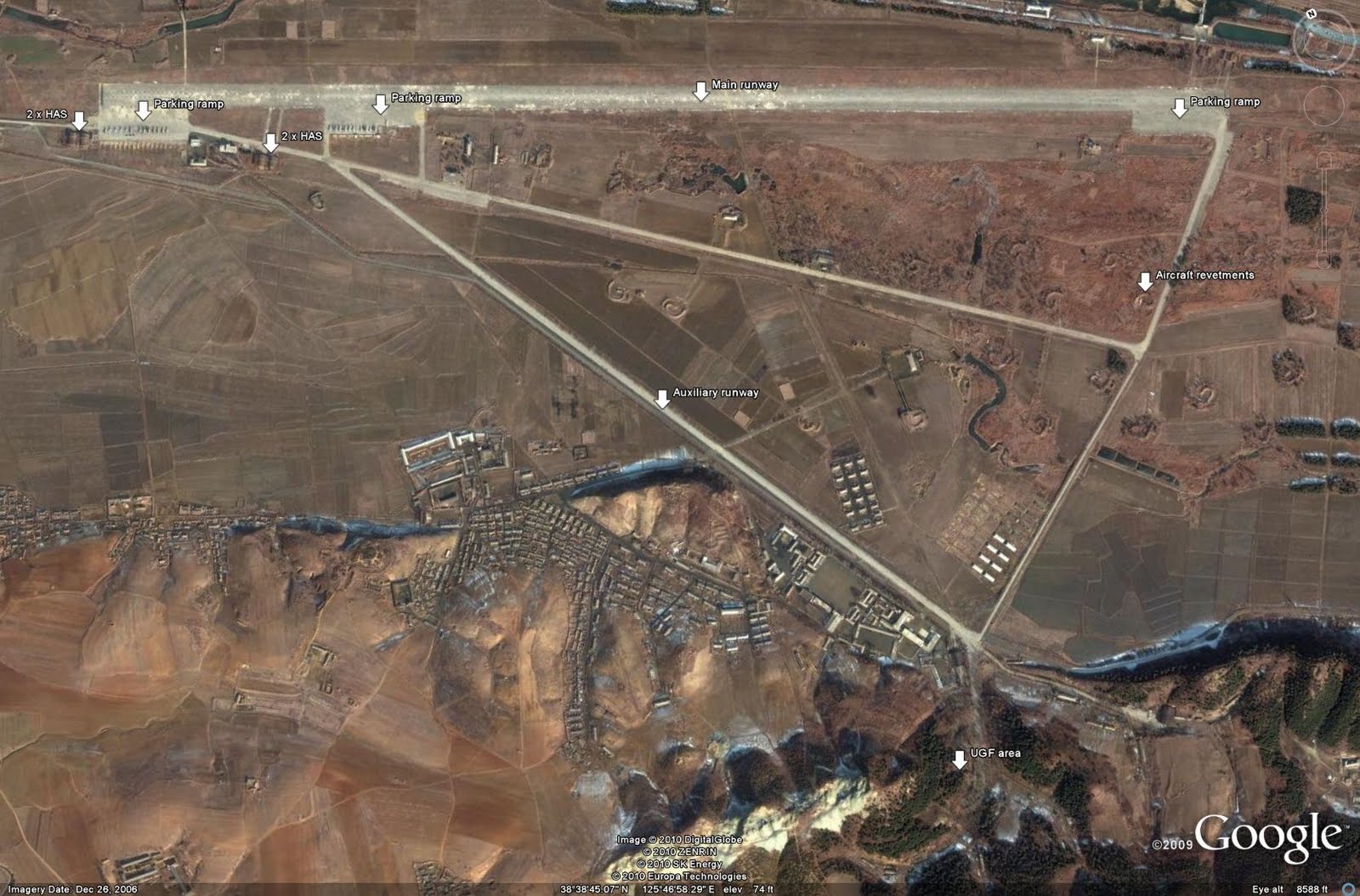 IMINT & Analysis: Underground Airfields: The DPRK