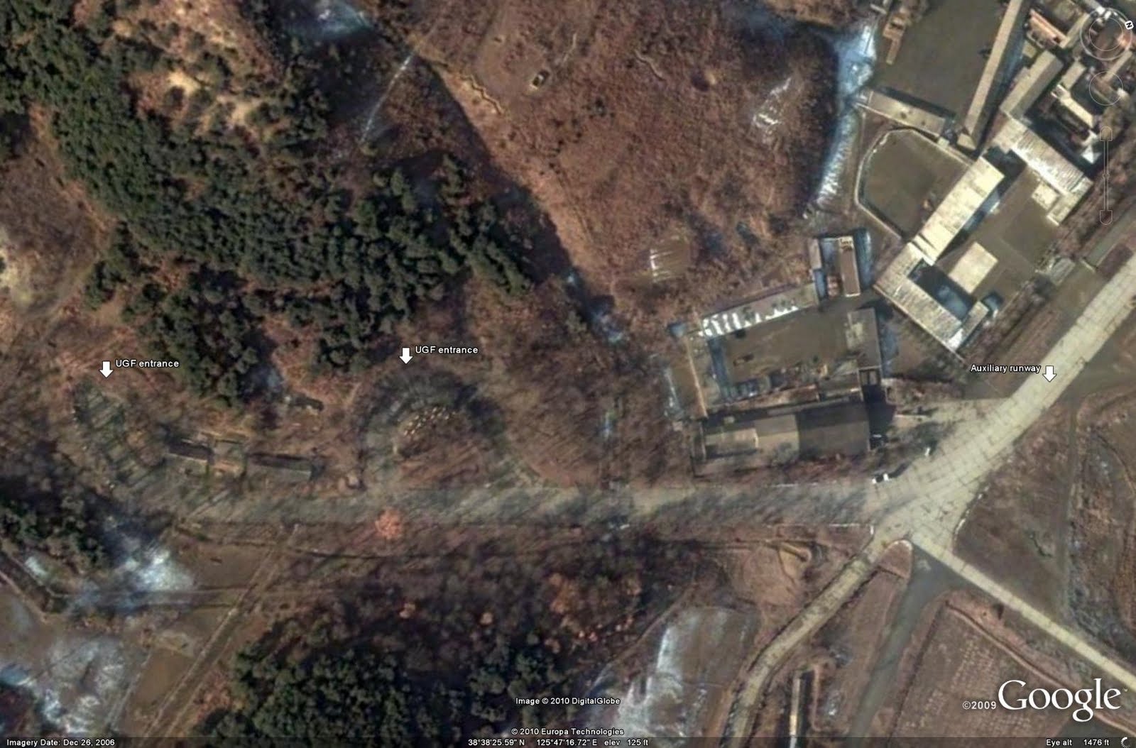 IMINT & Analysis: Underground Airfields: The DPRK