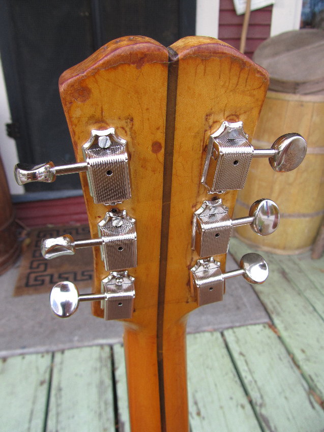 c.1935 Paramount Archtop Guitar with Adjustable Heel