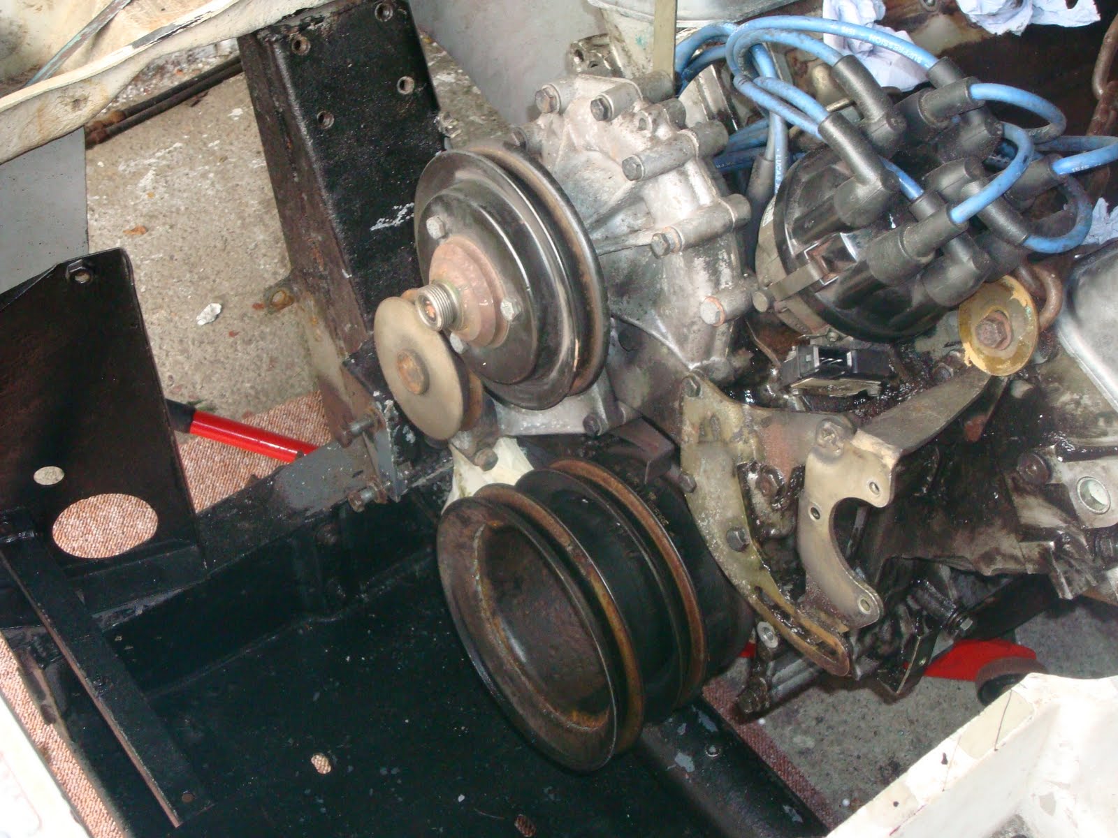Reliant Scimitar GTE V8 Build: Time to size up the V8