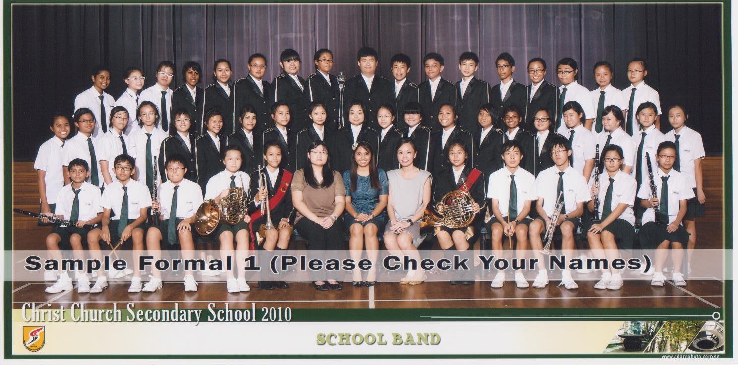 Christ Church Secondary School Band'10