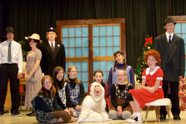 ANNIE JR. at SOLON SPRINGS SCHOOL: Cast and Crew