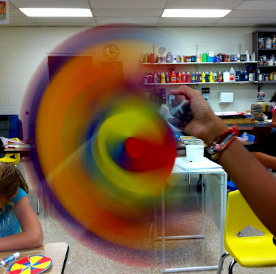 pezzettino: Color Wheel Spinners