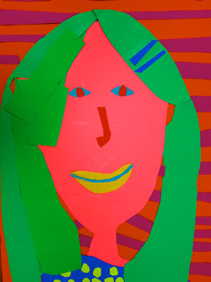 pezzettino: Cut Paper Self-Portraits