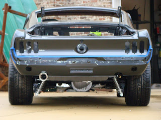 1968 Mustang Fastback Restoration/Build: Rear Axle goes in the Mustang
