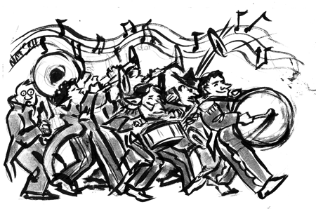 DRAWBRIDGE: Marching Band!