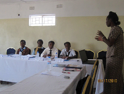 TAAAC ZAMBIA: Training for Chongwe Basic School Mentors