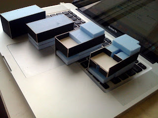 12 weeks 1 design: 004 diagrammatic massing models