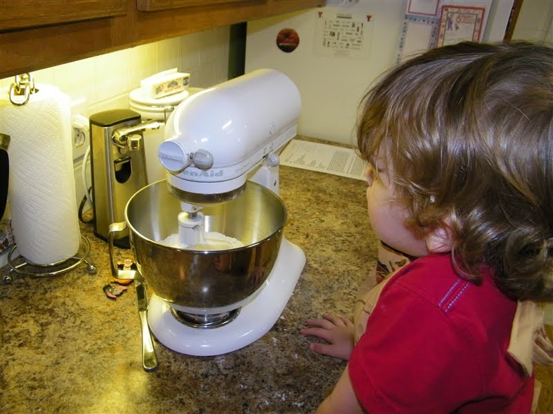 Adventures in the Kitchen with a Two Year Old.