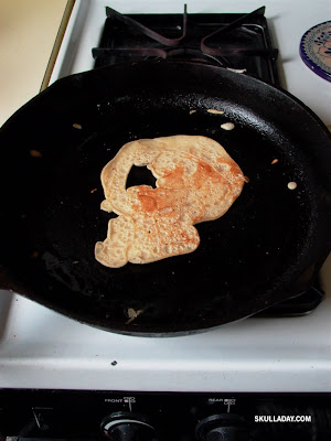 21. What's for breakfast? Skull Pancakes!