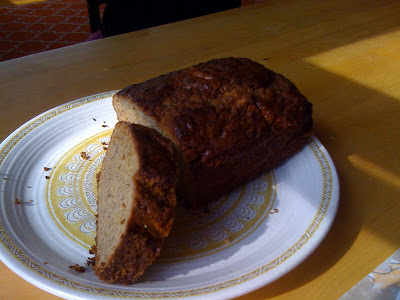 Notes from the Grotto: Banana Bread with Fresh Ginger