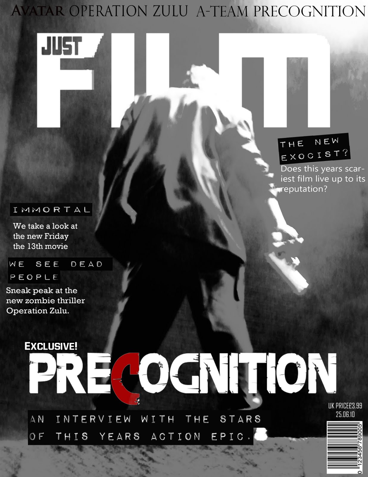 A2 Level Media: Production: Movie Magazine Cover