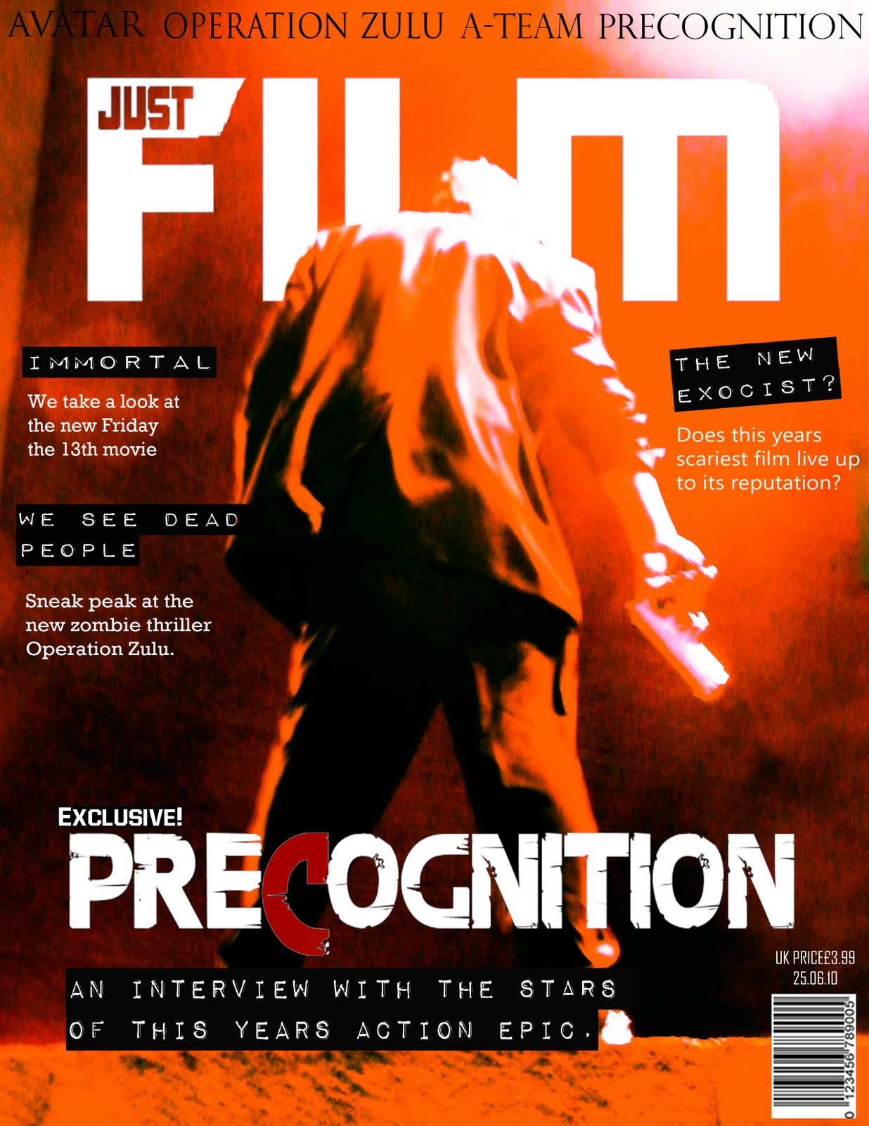 A2 Level Media: Production: Movie Magazine Cover