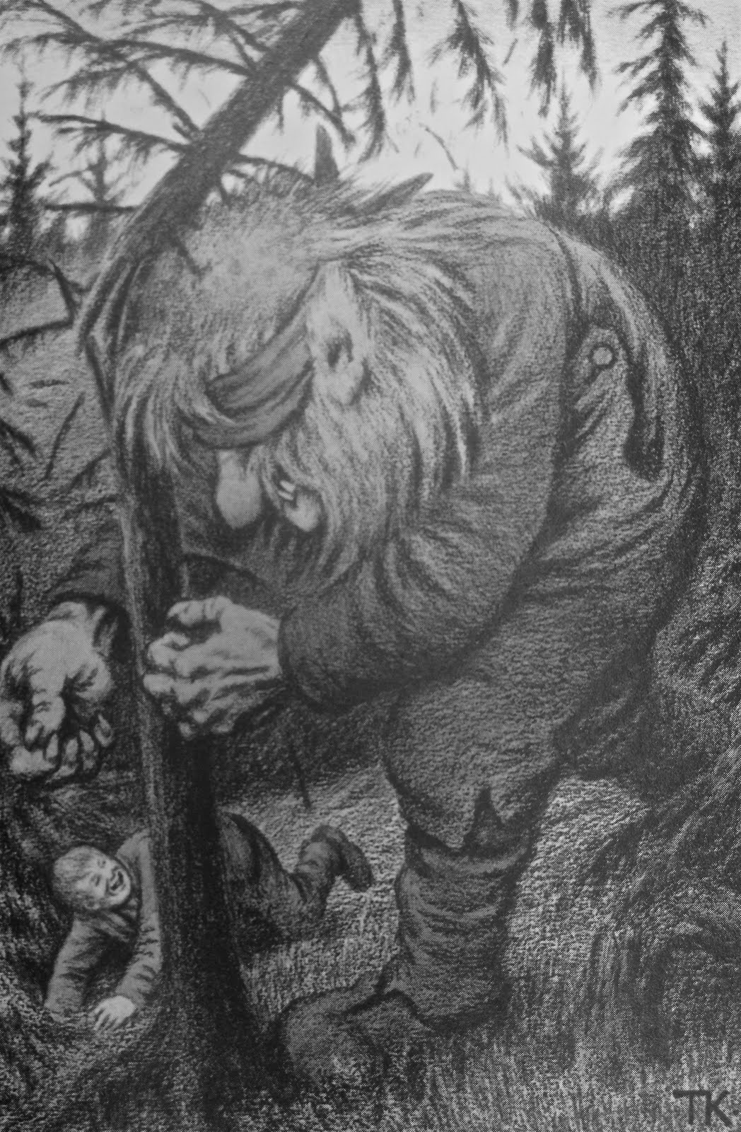 Emma Hill: The Grandfathers of Troll illustration, 18-1900s