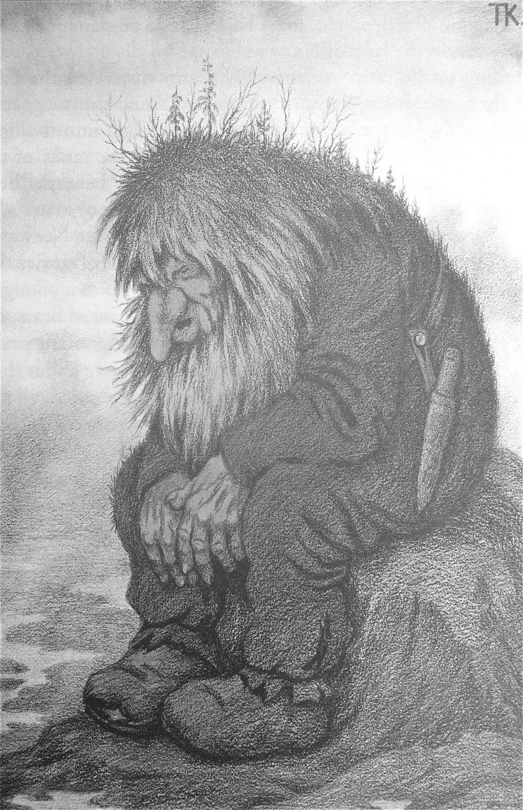 Emma Hill: The Grandfathers of Troll illustration, 18-1900s