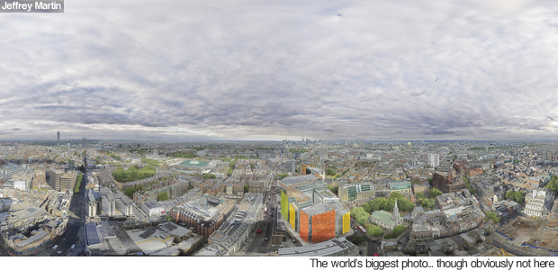 London skyline becomes largest 360 degree photo with 80000 MegaPixel ...