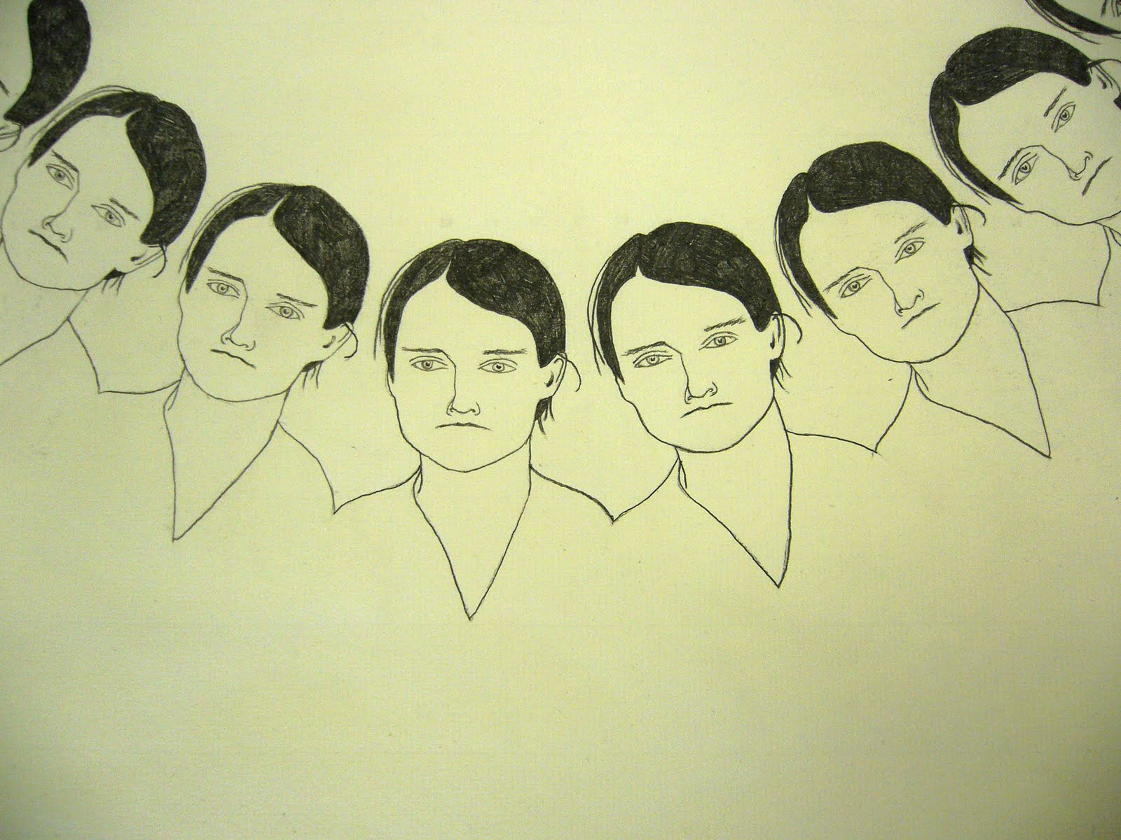 sarah clark: girl circle drawing