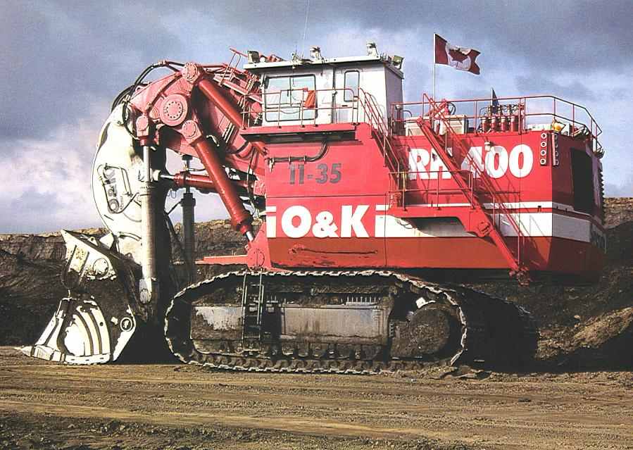 Terex RH400 power shovel [900x675] : MachinePorn